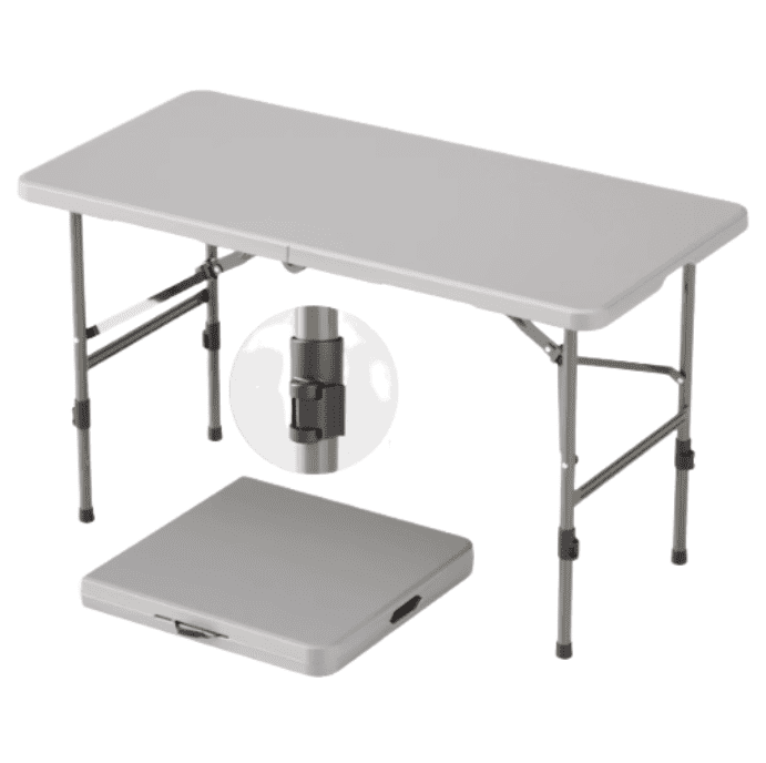 2-Level Adjustable Folding Desk – Perfect for Work, Study, and Reading ...