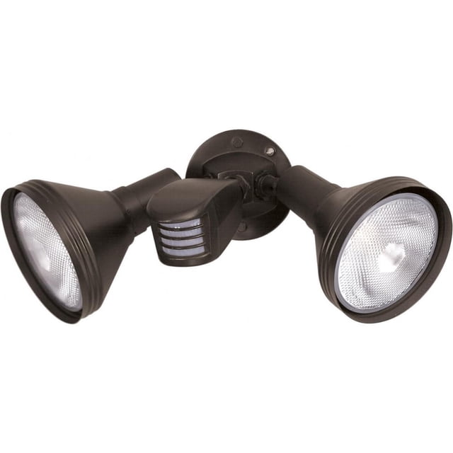 2 Light - 14" - PAR38 Exterior Flood Light w/Adjustable Swivel & Motion ...
