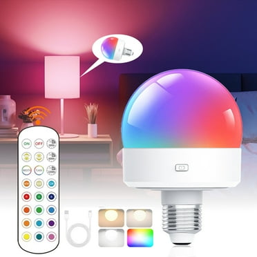 E27 16 Colors Changing magic LED Lamp Light Bulb + IR Remote Control ...