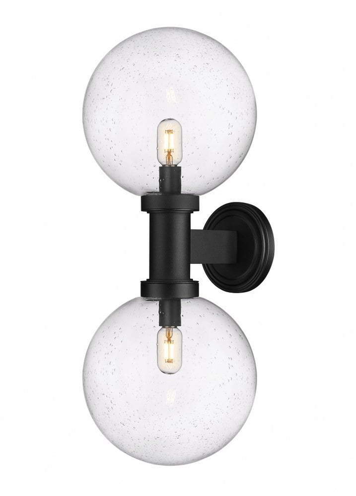 2 Light Outdoor Wall Sconce In Modern Style-30 Inches Tall And 12 ...