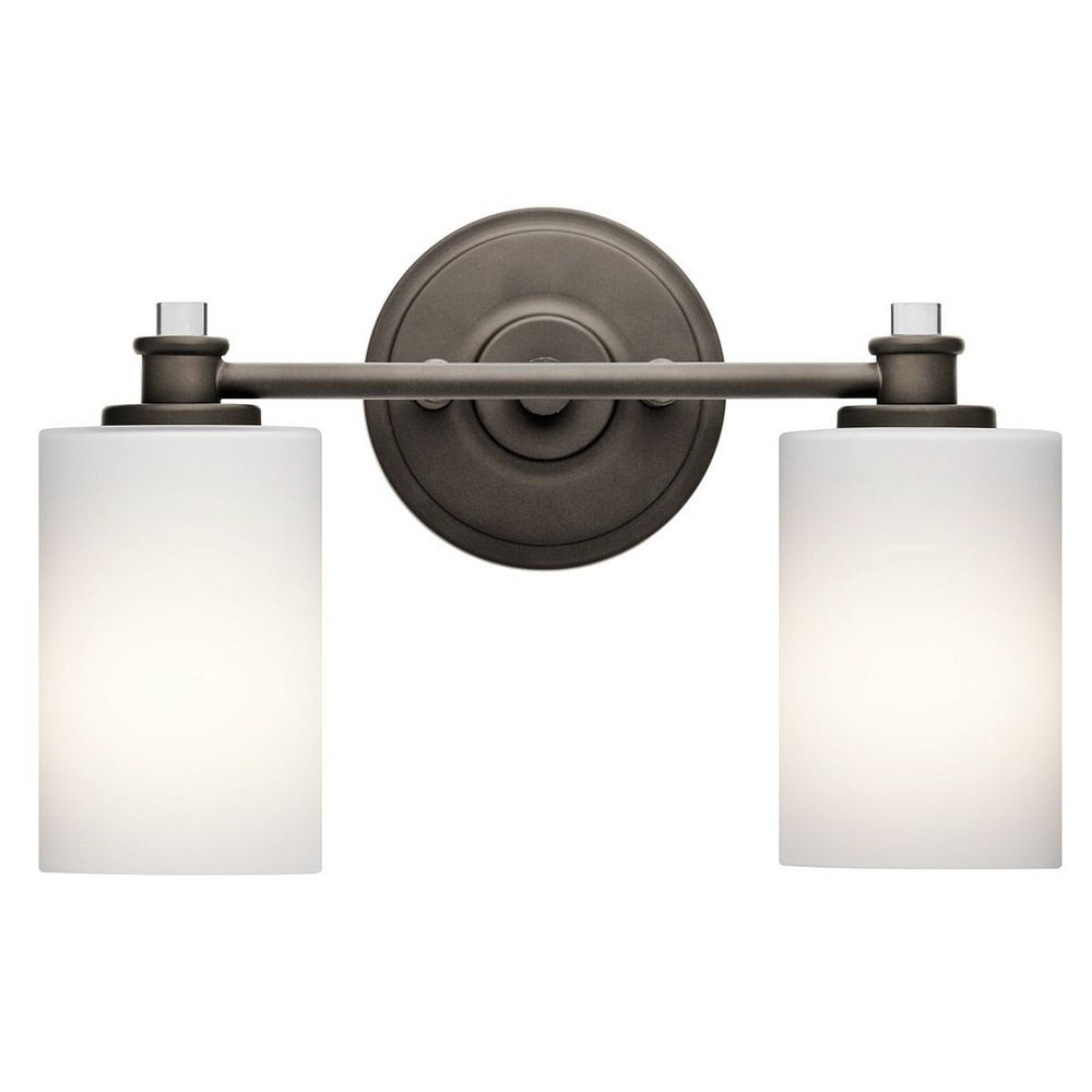 2 Light Swing Arm Vanity Light Damp Location Rated with Transitional ...