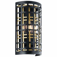 Costway 3-Light Wall Sconce, Bathroom Vanity Light with Clear Glass ...