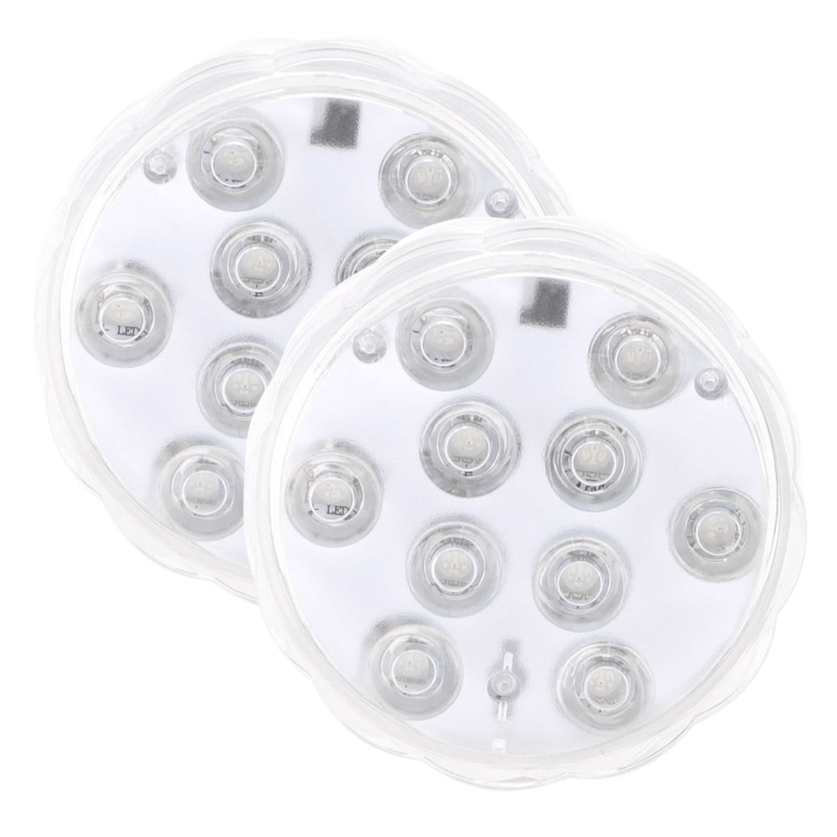 2 Lights Fish Tank Flashing LED Dive Aquarium Inflatable Hot Tub ...