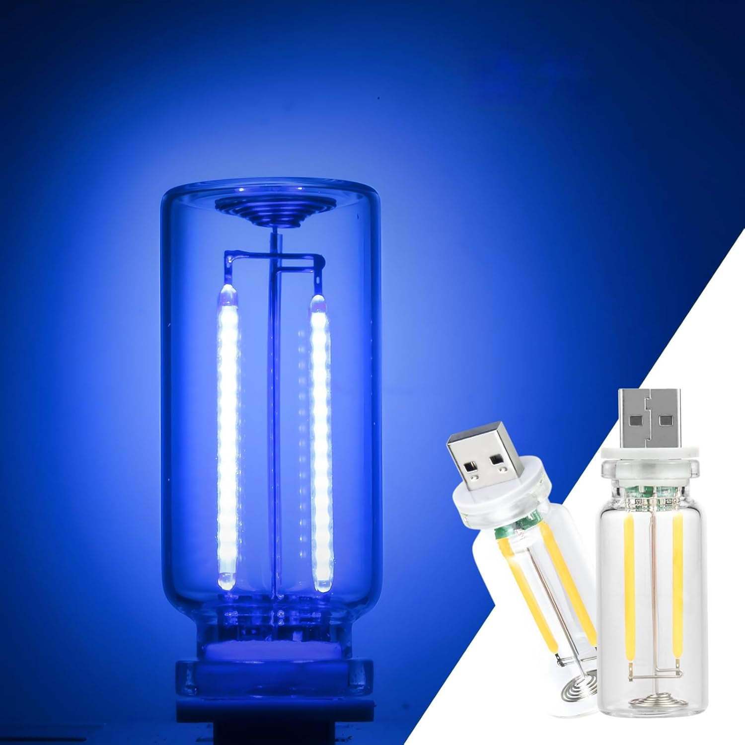 2 Lights Interior, Light for Decor & , Touch Dimmable Ambient Lighting ...