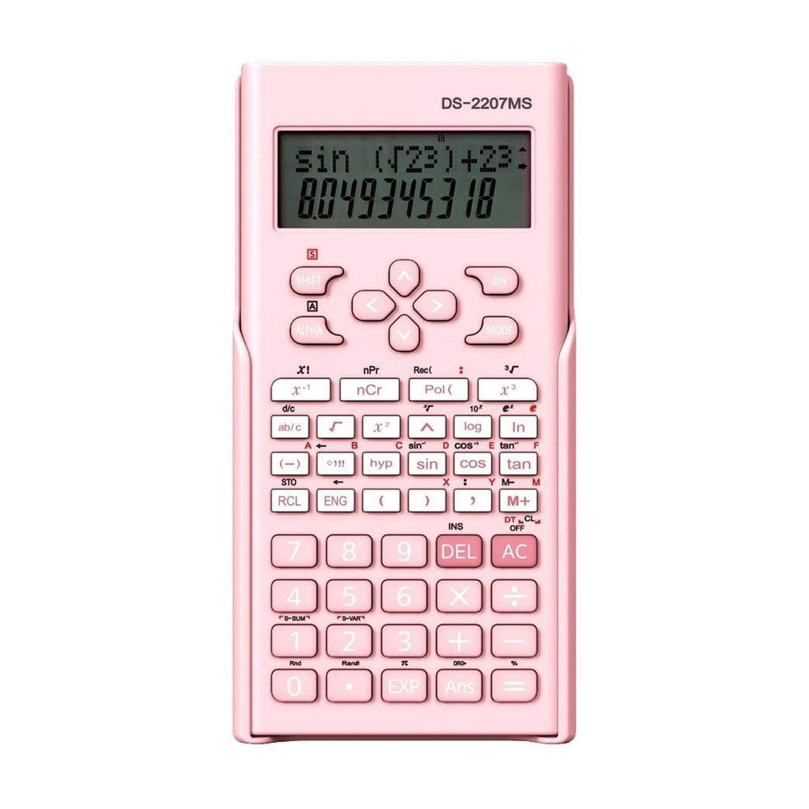 2 Line Engineering Scientific Calculator Display Function LCD Math ...