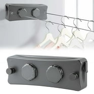 42ft Retractable Clothesline, Indoor/Outdoor, Double Line, Folding ...