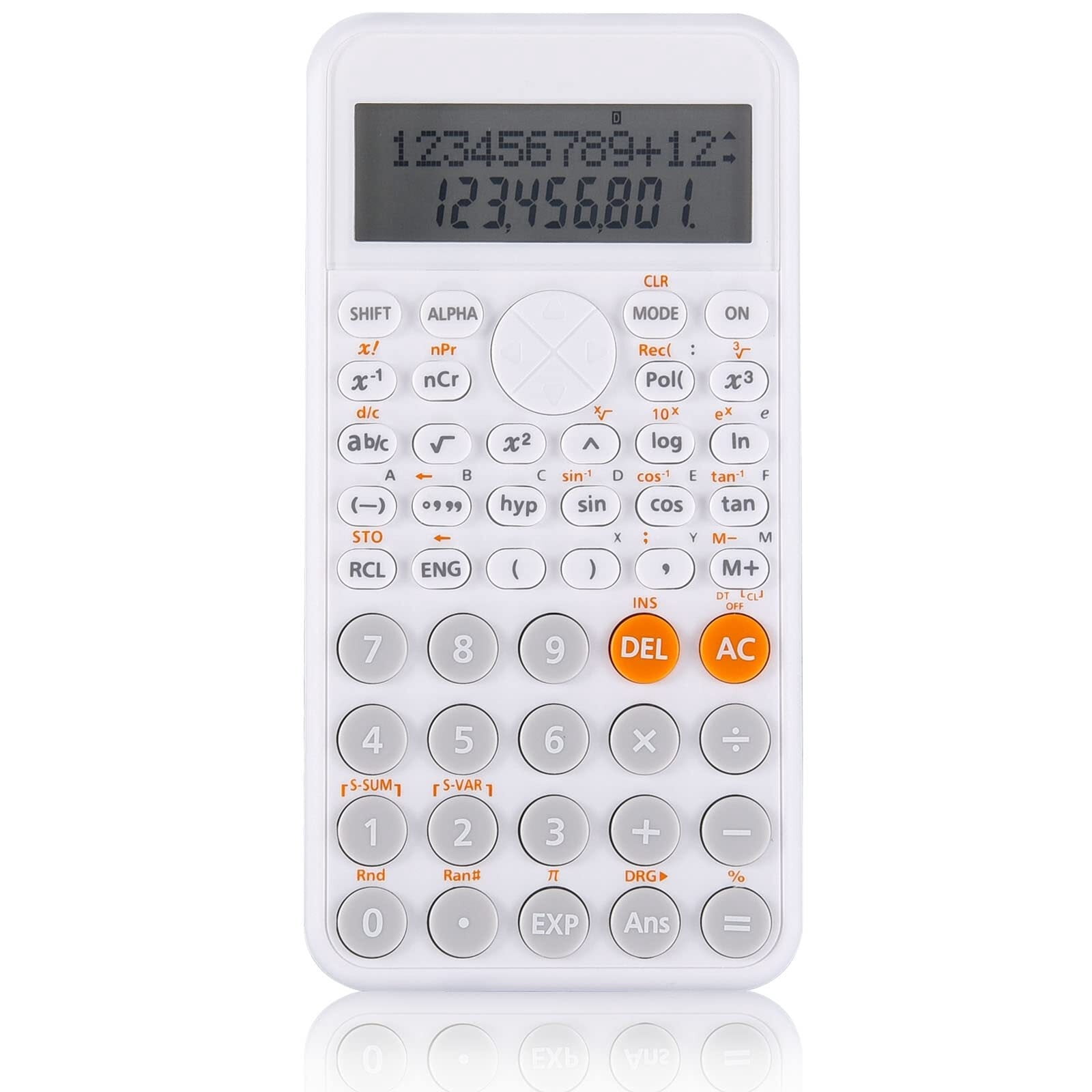 2-Line Standard Scientific Calculator, Cute Desk Accessories, Portable ...