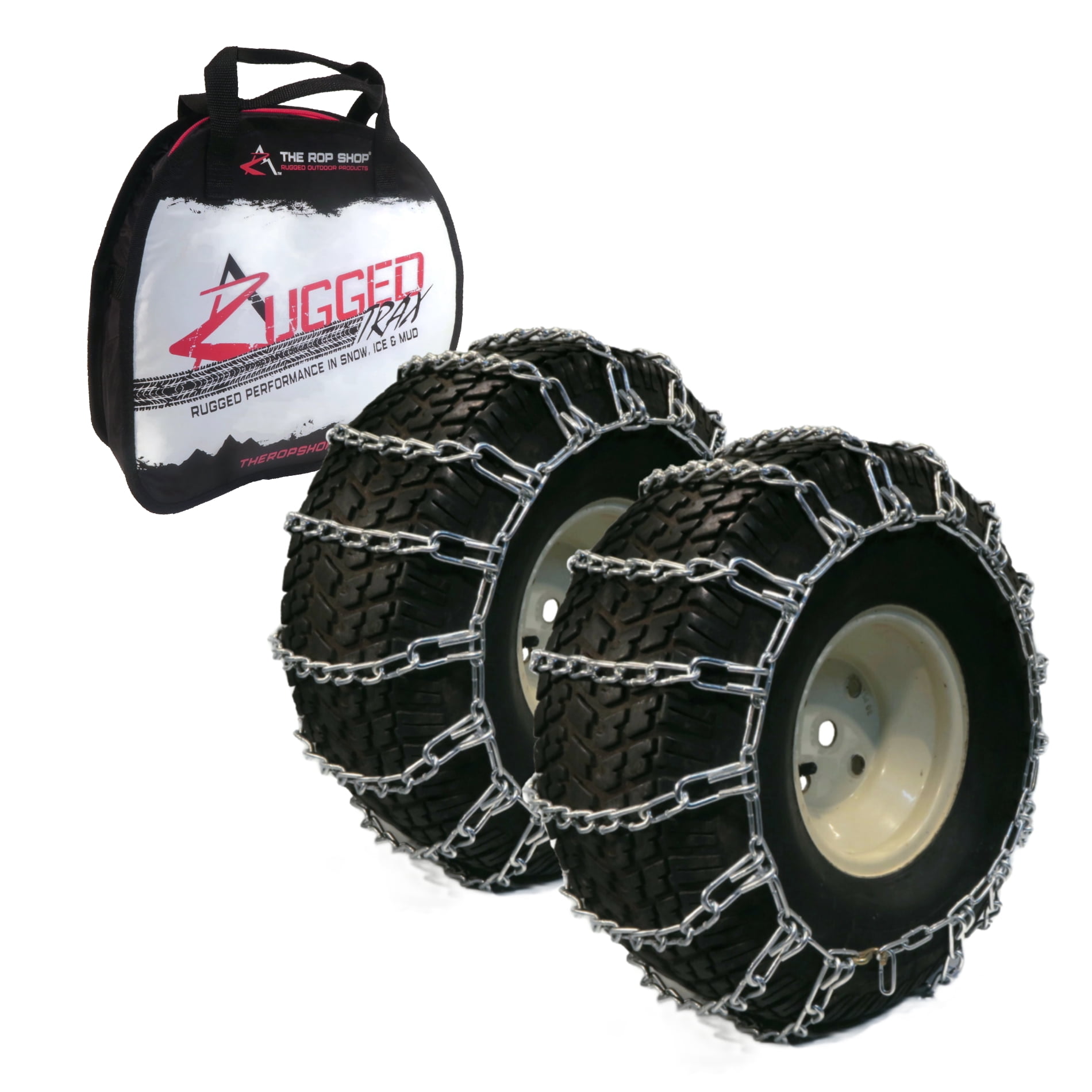 2 Link Tire Chains 20x8.00x10 for Suzuki UTV ATV 4-Wheeler Quad Utility ...