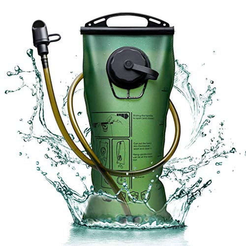 2 Liter Hydration Bladder, 2L Leak-proof Water Reservoir, Military ...