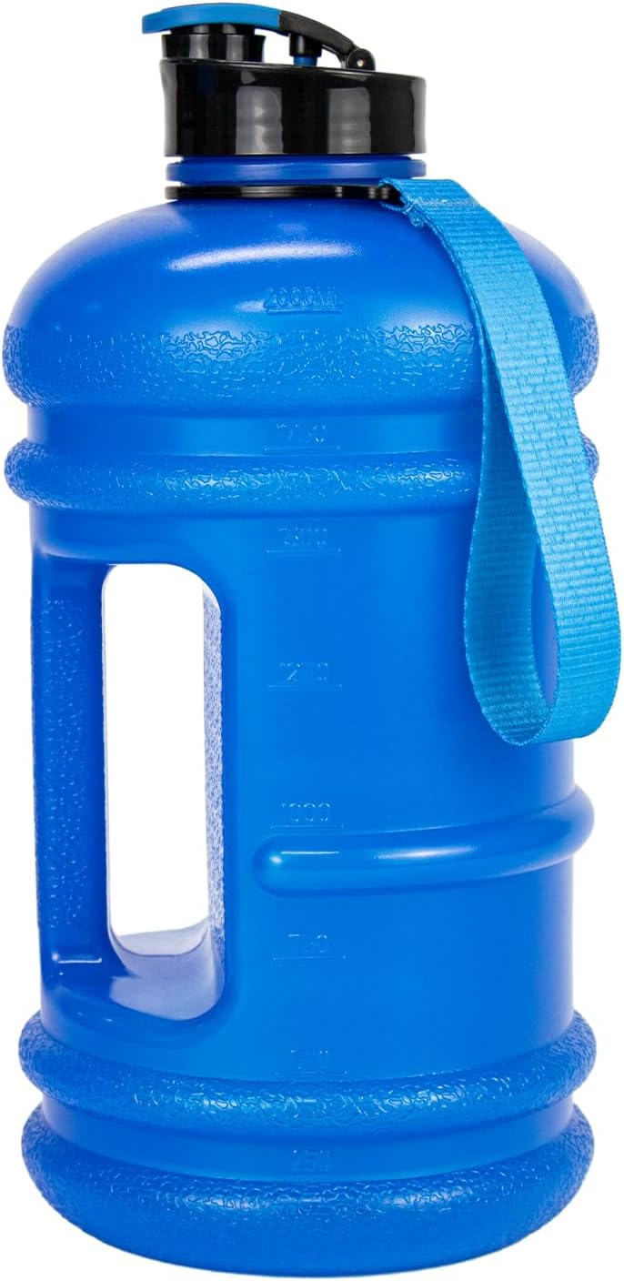 2 Liter Water Bottles - Half Gallon BPA Free - Ideal for Gym, Hiking ...