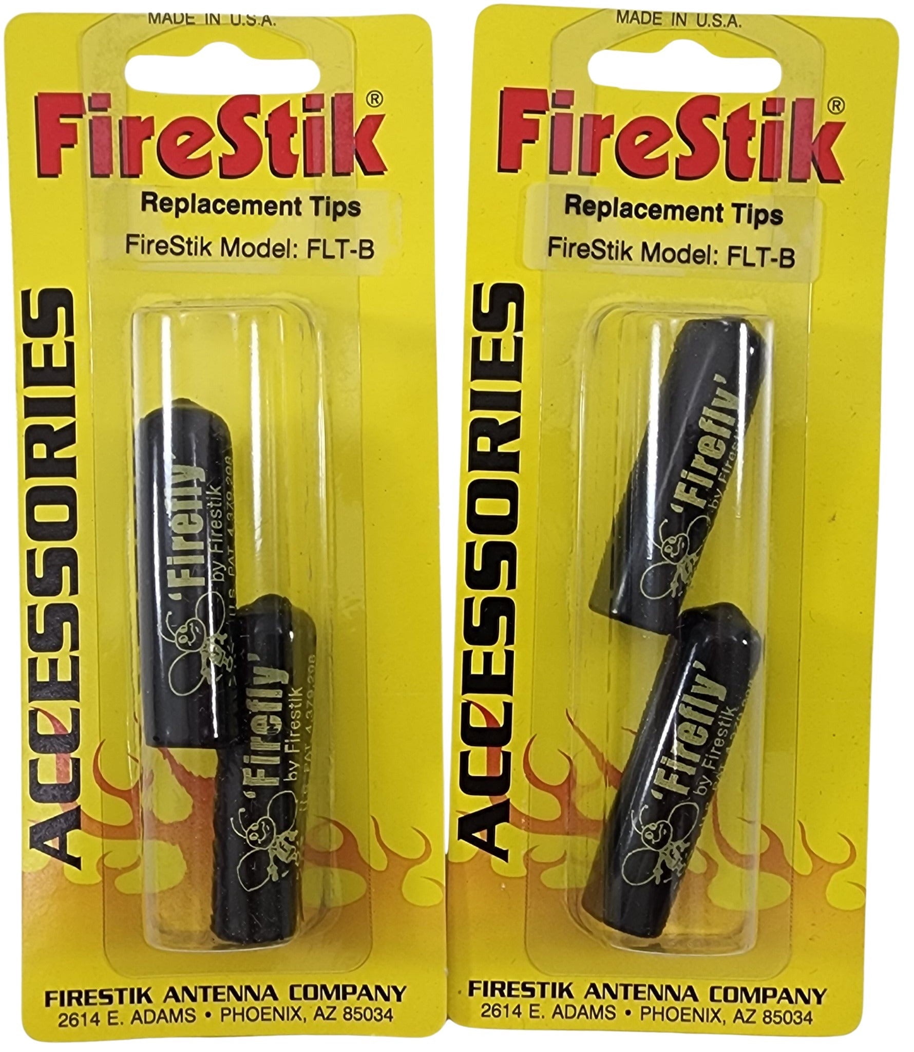 2 Lot Firestik Firefly FLT-B CB Radio Antenna Replacement 2.5" Black ...