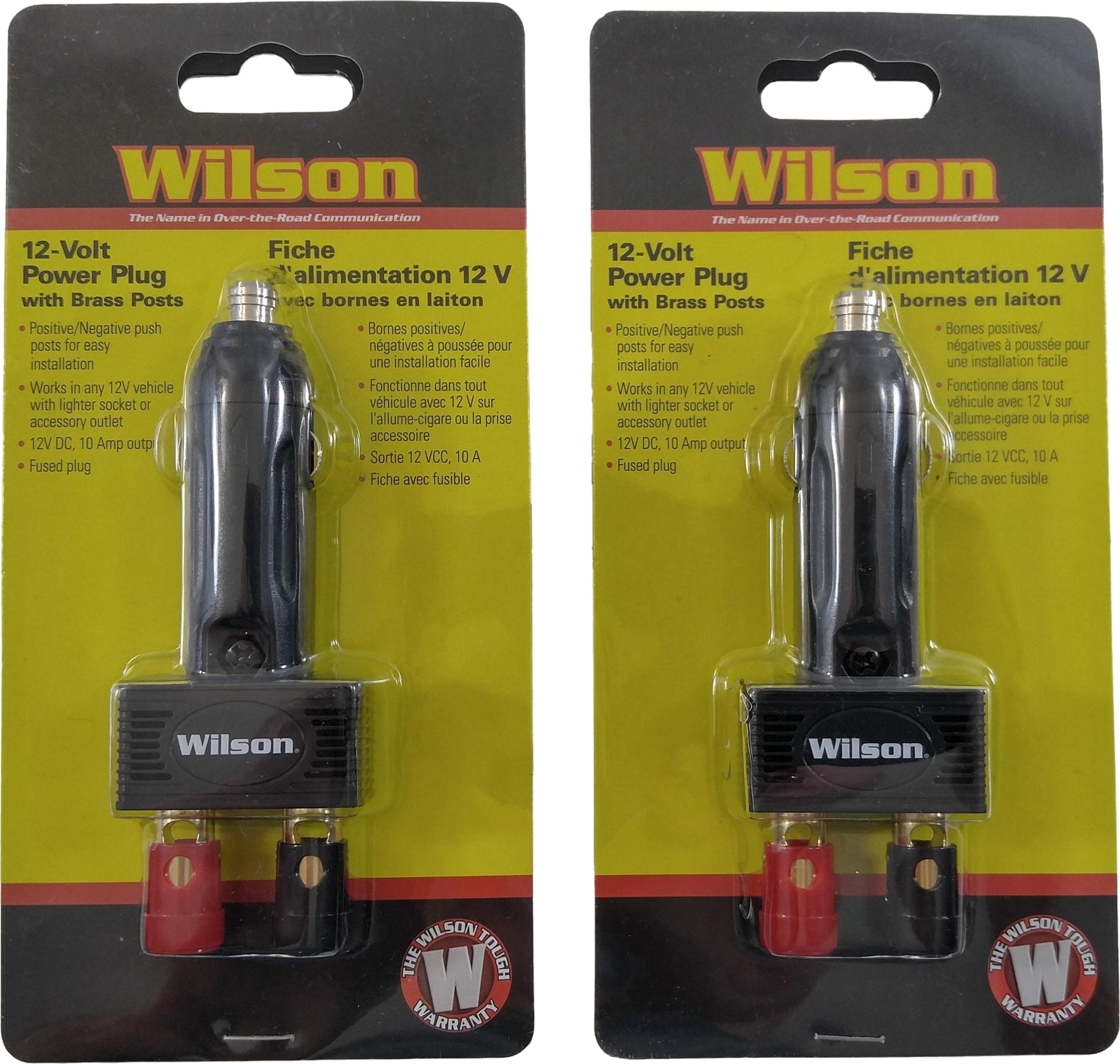 2 Lot Wilson Antennas 30512VPP 12V Cigarette Lighter Power Plug 2 ...