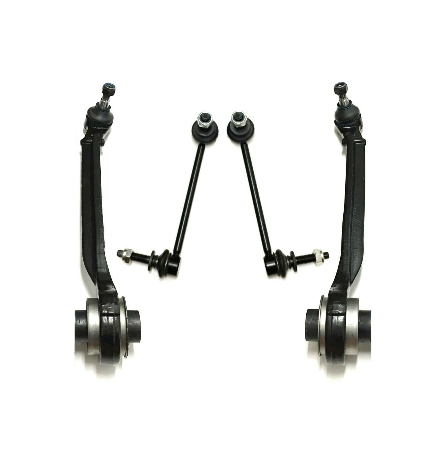 2 Lower Control Arm + 2 Sway Bar Links Front Suspension Kit Fits ...
