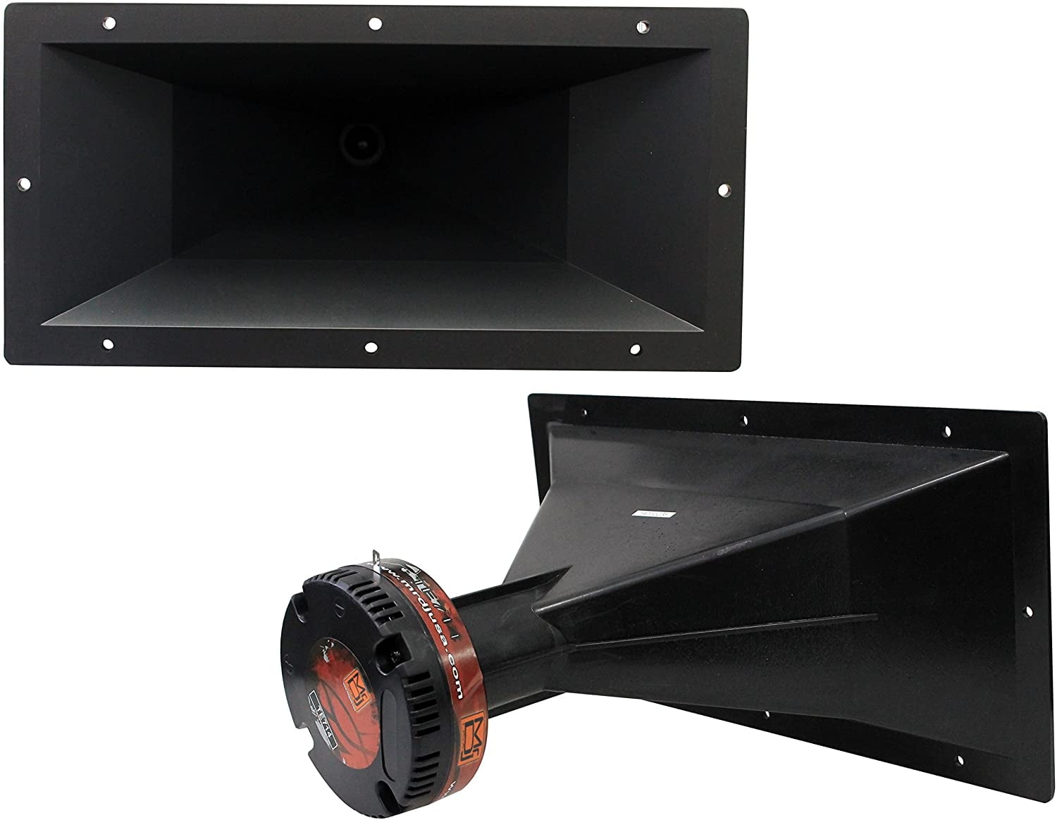 2 MR DJ TE-515 5"x15" 300W PRO Audio PA/DJ Wide Screw-ON Type PIEZO ...