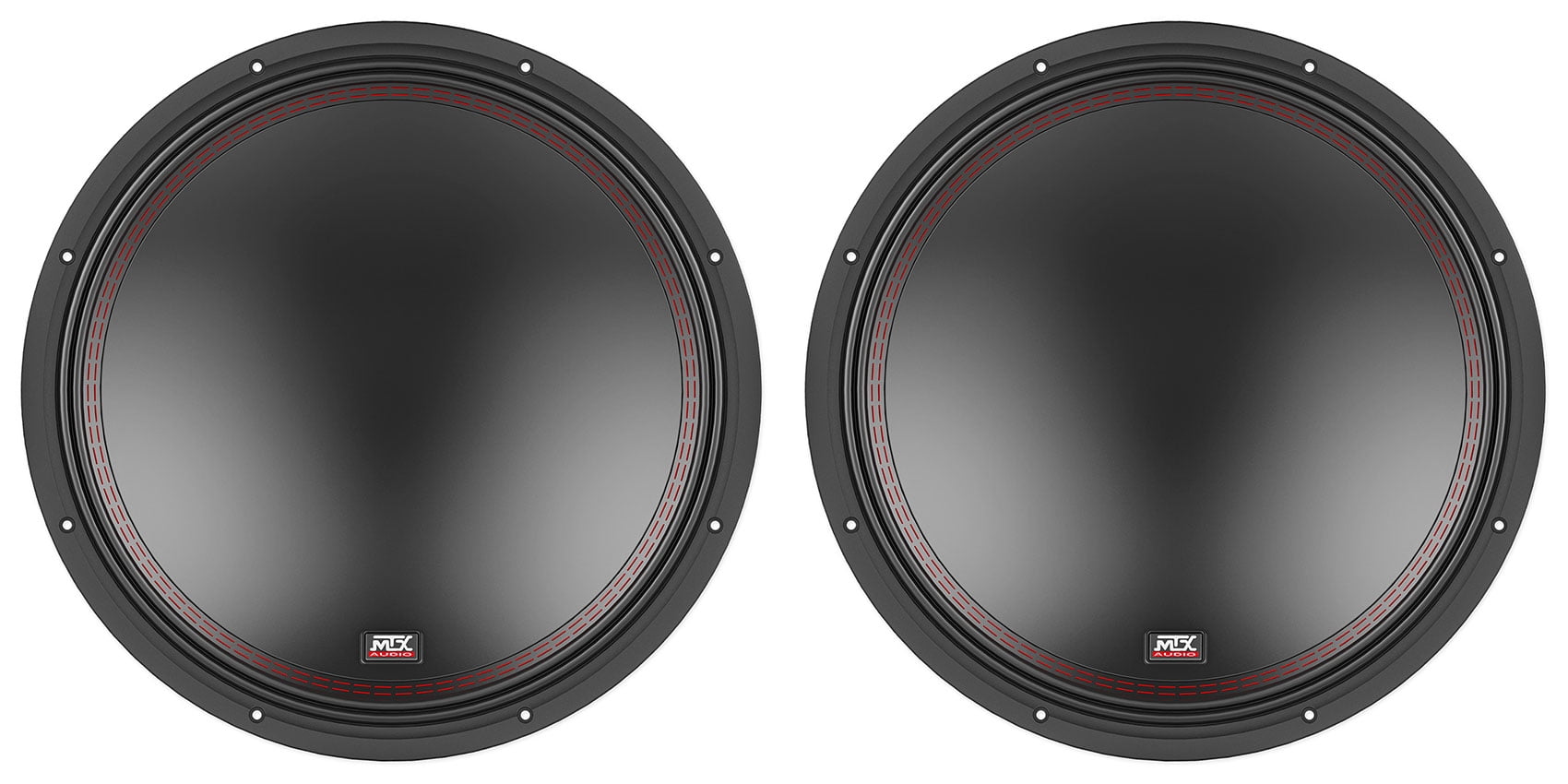 (2) MTX 5515-44 15" 1600 Watt Peak DVC 4-ohm Car Audio Subwoofers Subs ...