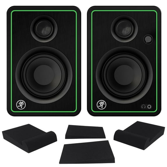 Mackie CR3-XBT 3" Bluetooth Studio Monitors with Isolation Pads ...