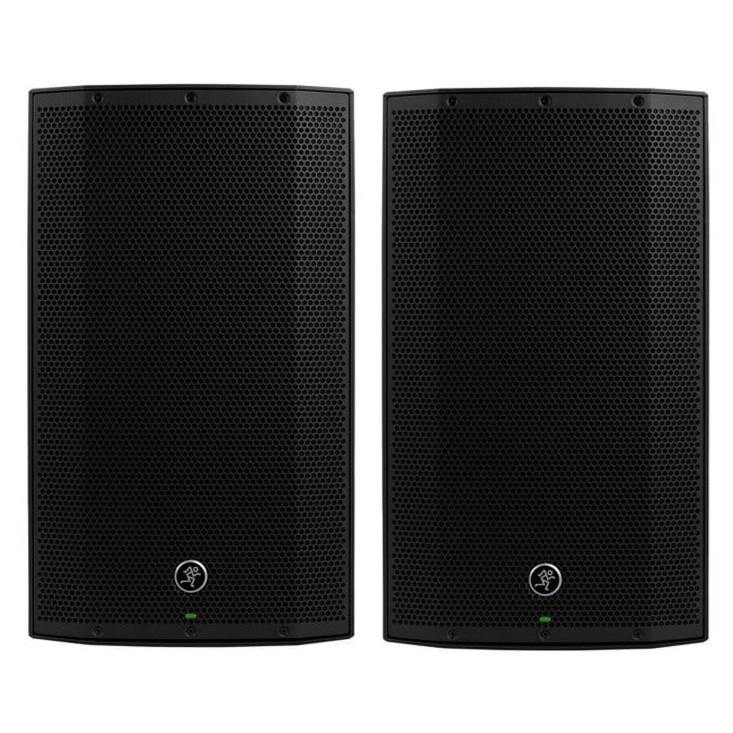 2 Mackie Thump215XT 1400W Boosted/15" Powered Speaker - Walmart.com