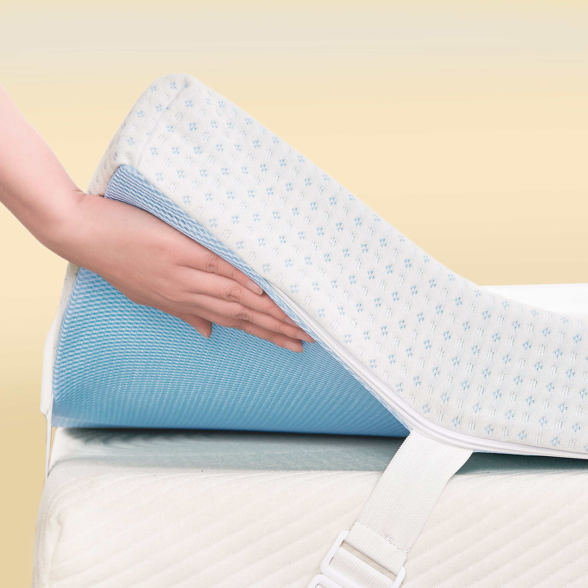 2" Mattress Topper, Gel-Infused Memory Foam Mattress Topper with Soft ...