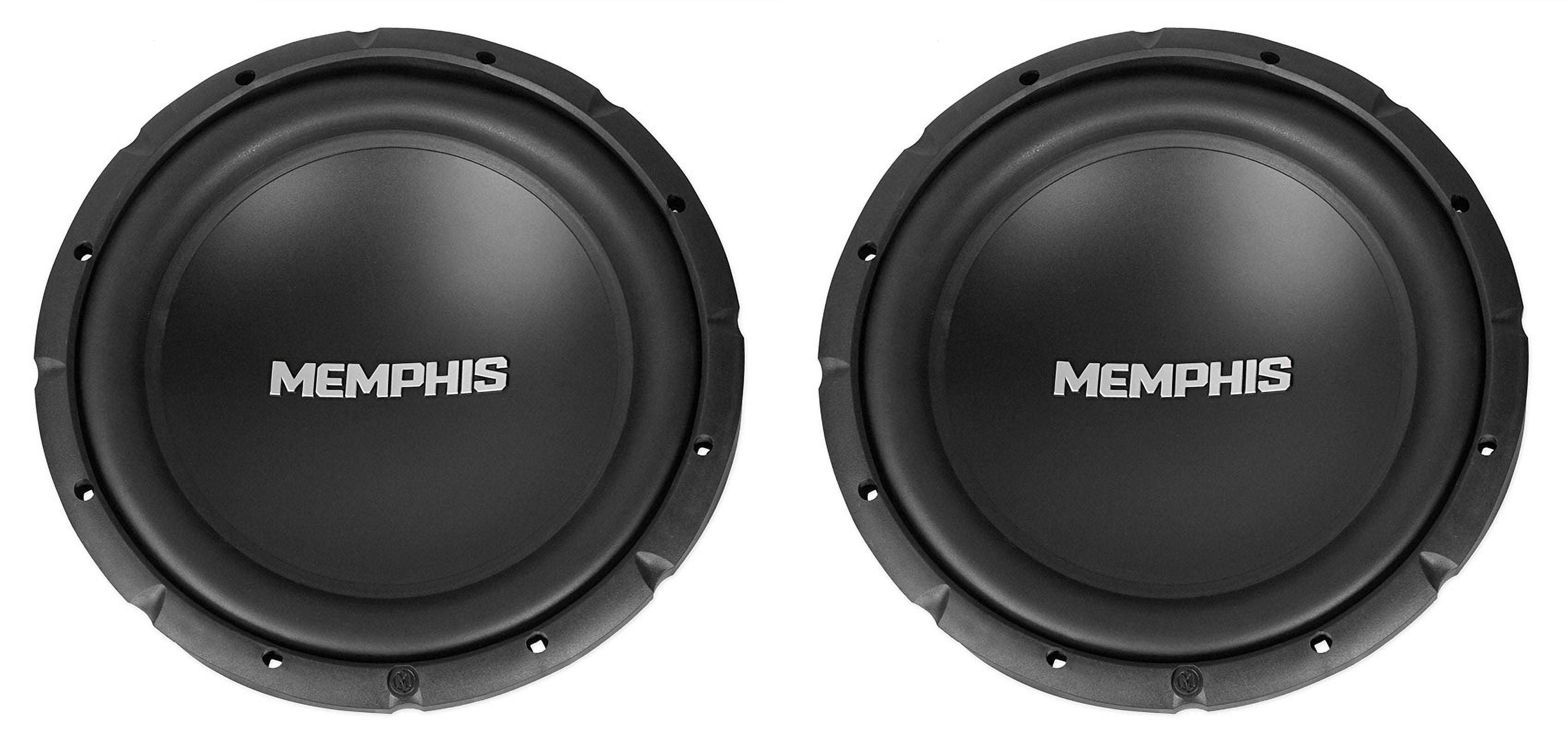 2) Memphis Audio SRX1244 12" SRX Car Subwoofers 500w Peak/ 250w RMS ...