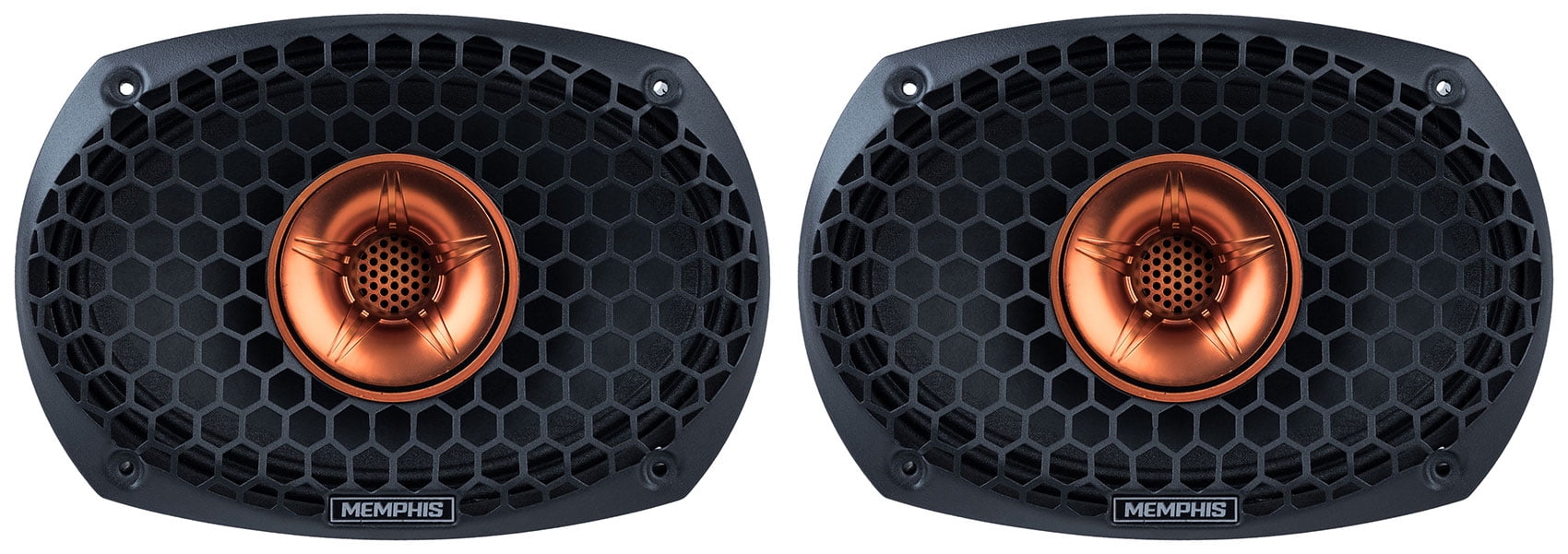 (2) Memphis Audio SRXP69WT SRX Pro 6x9" 300 Watt Full Range Car Stereo ...