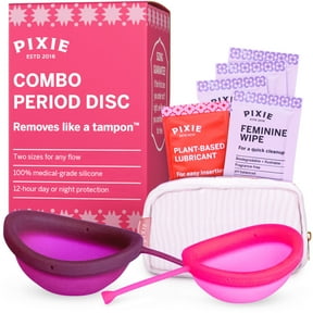 Flex Period Discs, One-Time-Use Menstrual Discs, Body-Safe & Non-Toxic ...