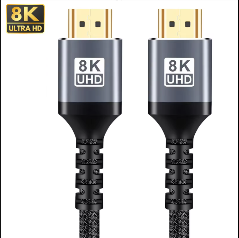 2 Meter 8K HDMI 48Gbps 60Hz High Speed Cable Cord Compatible with ...