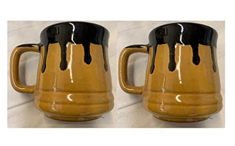 2 Mexican Coffee Mugs Jarritos Mexicanos Tazas de Barro Micnocana ...