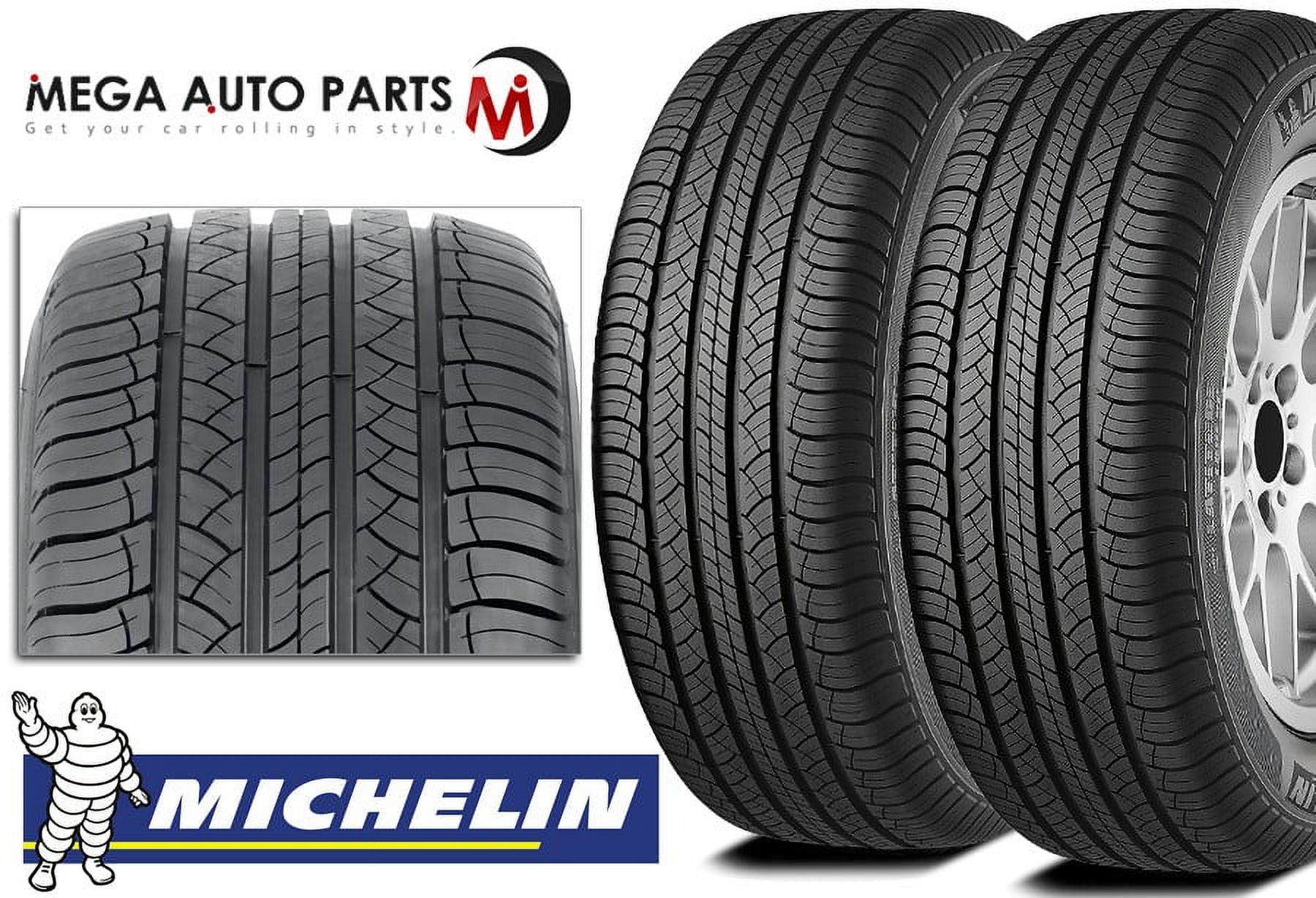 2 Michelin Latitude Tour HP 255/70R18 116V Tires 55K Mi Warranty 440AA ...