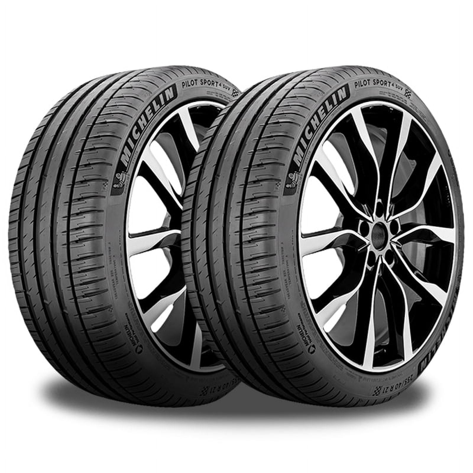 2 Michelin Pilot Sport 4 SUV CUV 265/50R20 107V Max Performance Summer Tires MH95554 / 265/50/20 ...