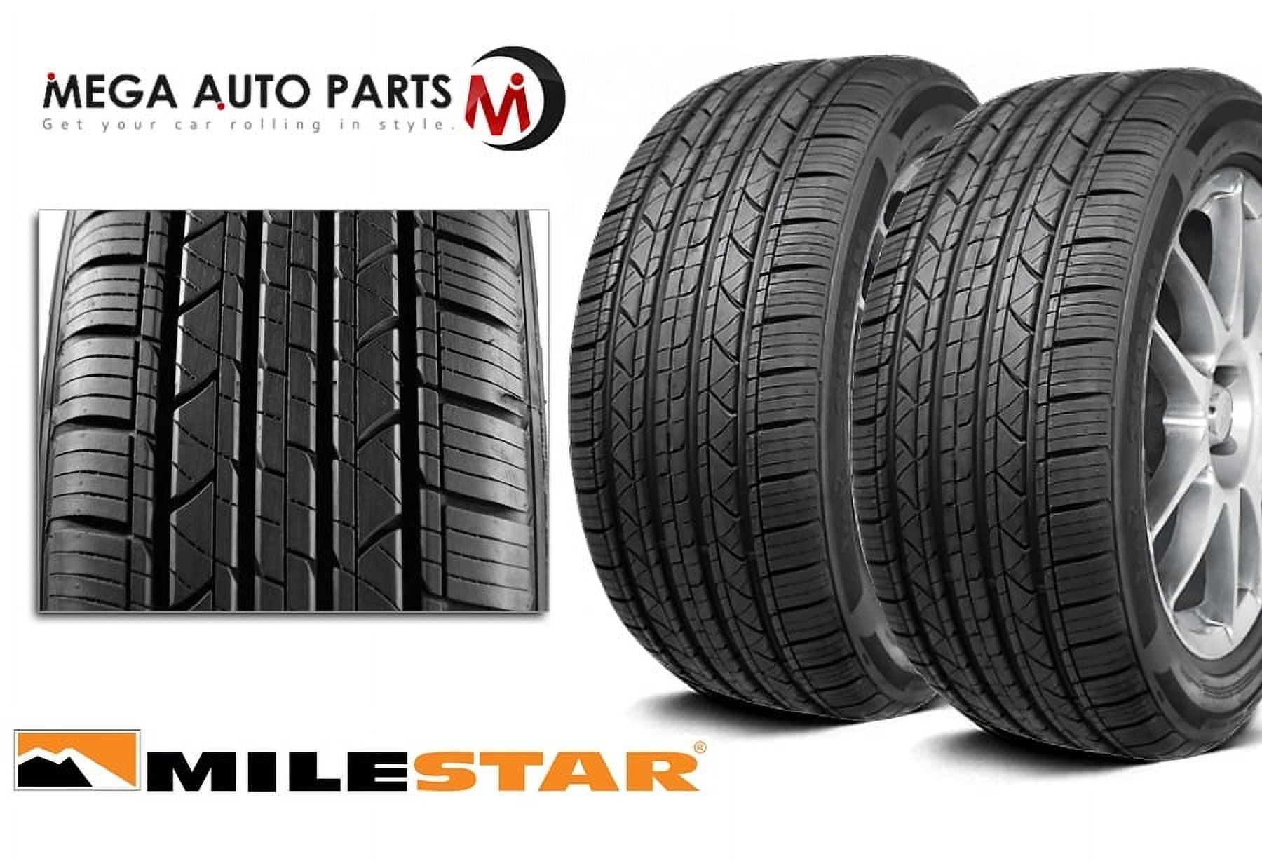 2 Milestar MS932 Sport 185/65R15 88H SL All-Season Traction M+S ...