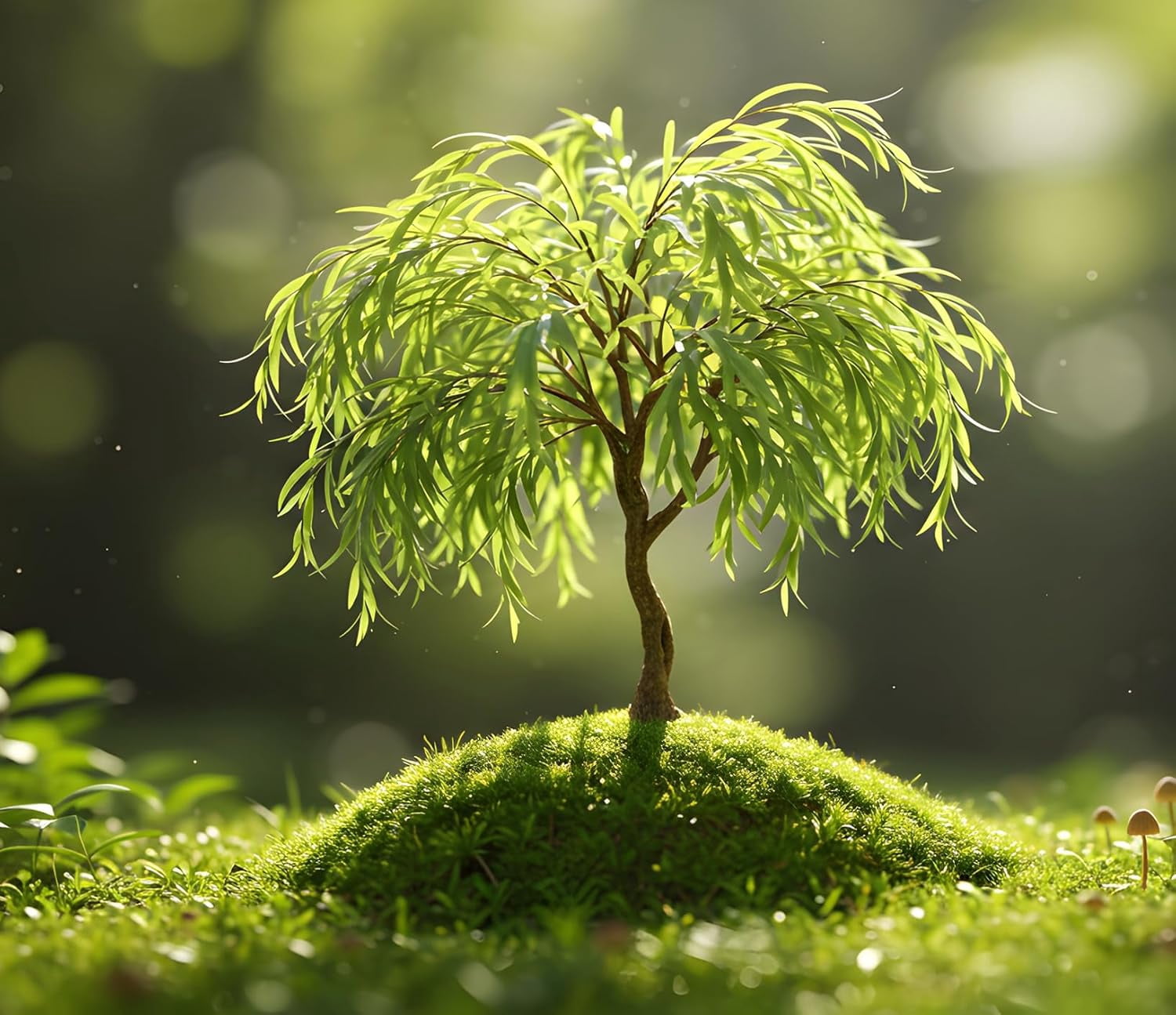 2 Miniature Weeping Willow Tree Cuttings to Grow - Stunning Weeping ...
