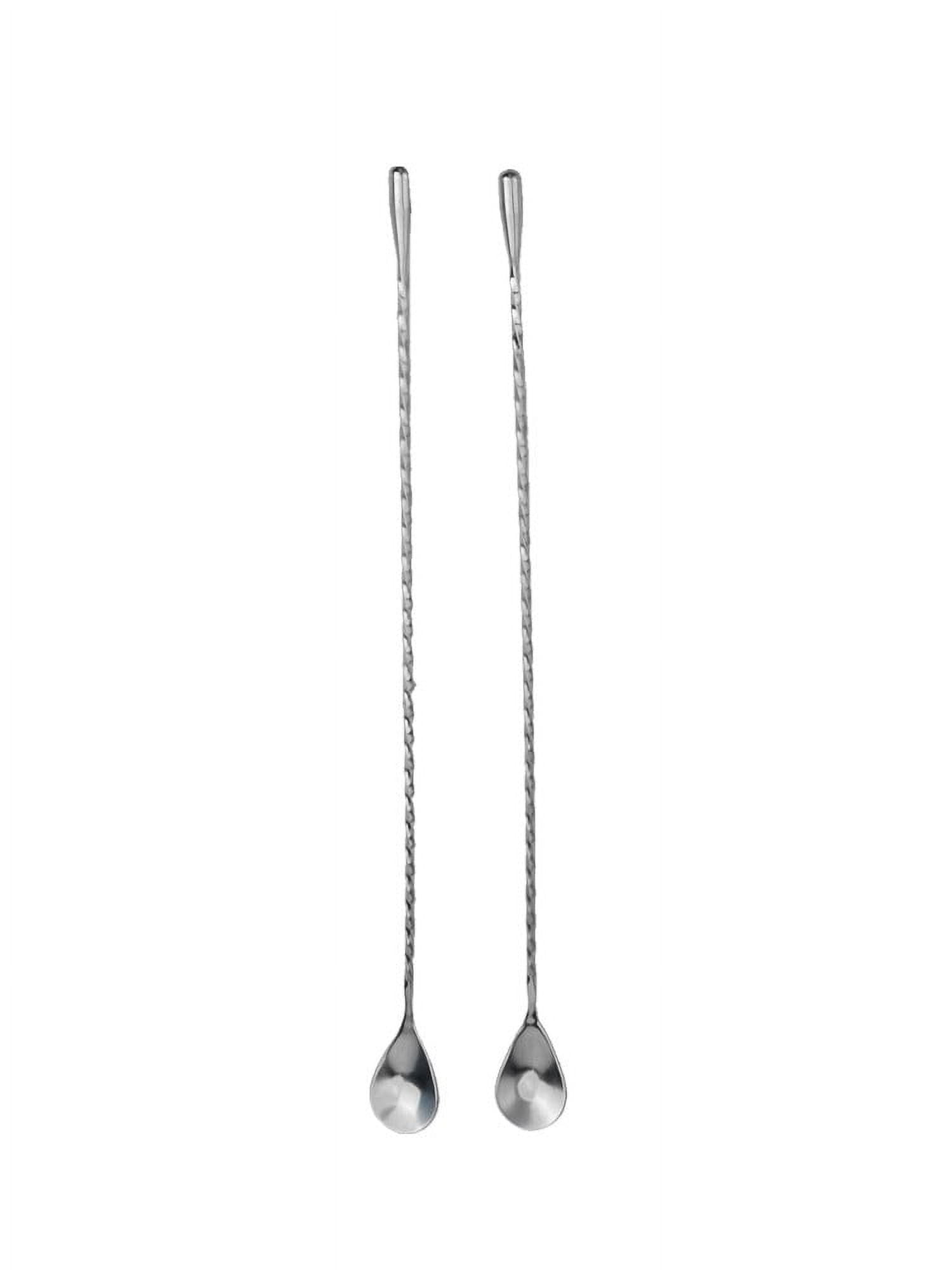 2* Mixing Spoon And Easy To Use Stainless Steel Total Length 30/40 Cm 2 ...