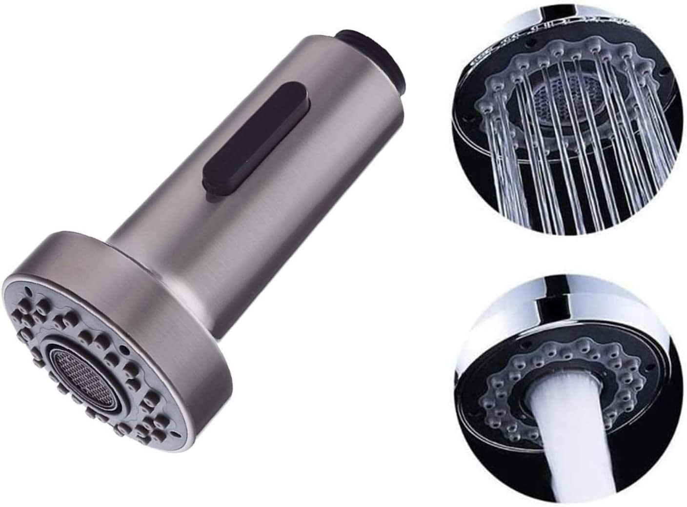 2-Mode Shower Head Kitchen Faucet Replacement Shower Head, G1/2 ...