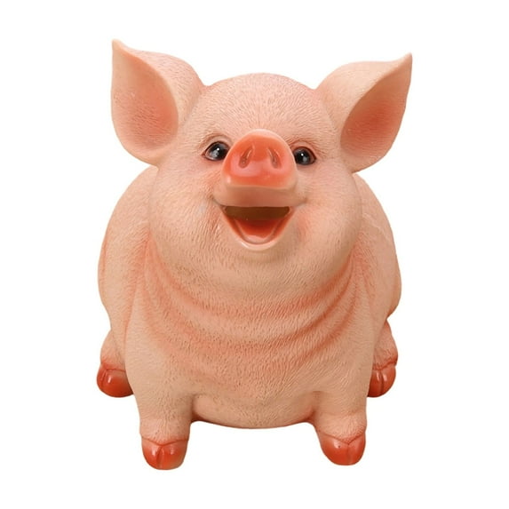 2. Modern Piggy Coin for Living Room, Unbreakable Resin Money Box ...