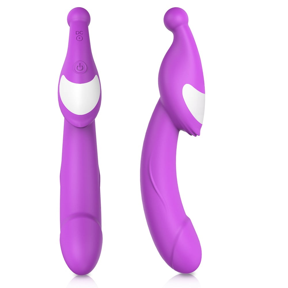 2 Motors And Massage Modes Waterproof And Usb Rechargeable Massager For