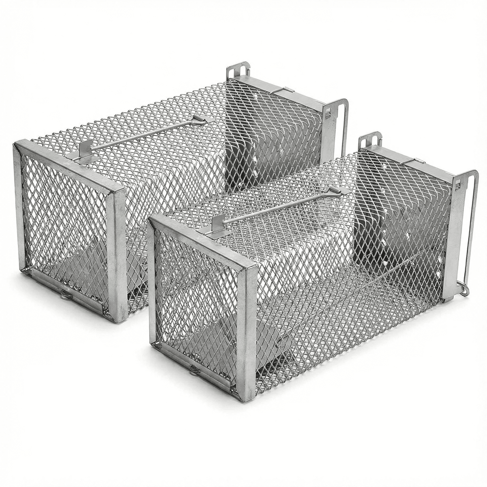 2 Mouse Cage Trap – Humane Live Capture, Reusable & Safe - Walmart.com