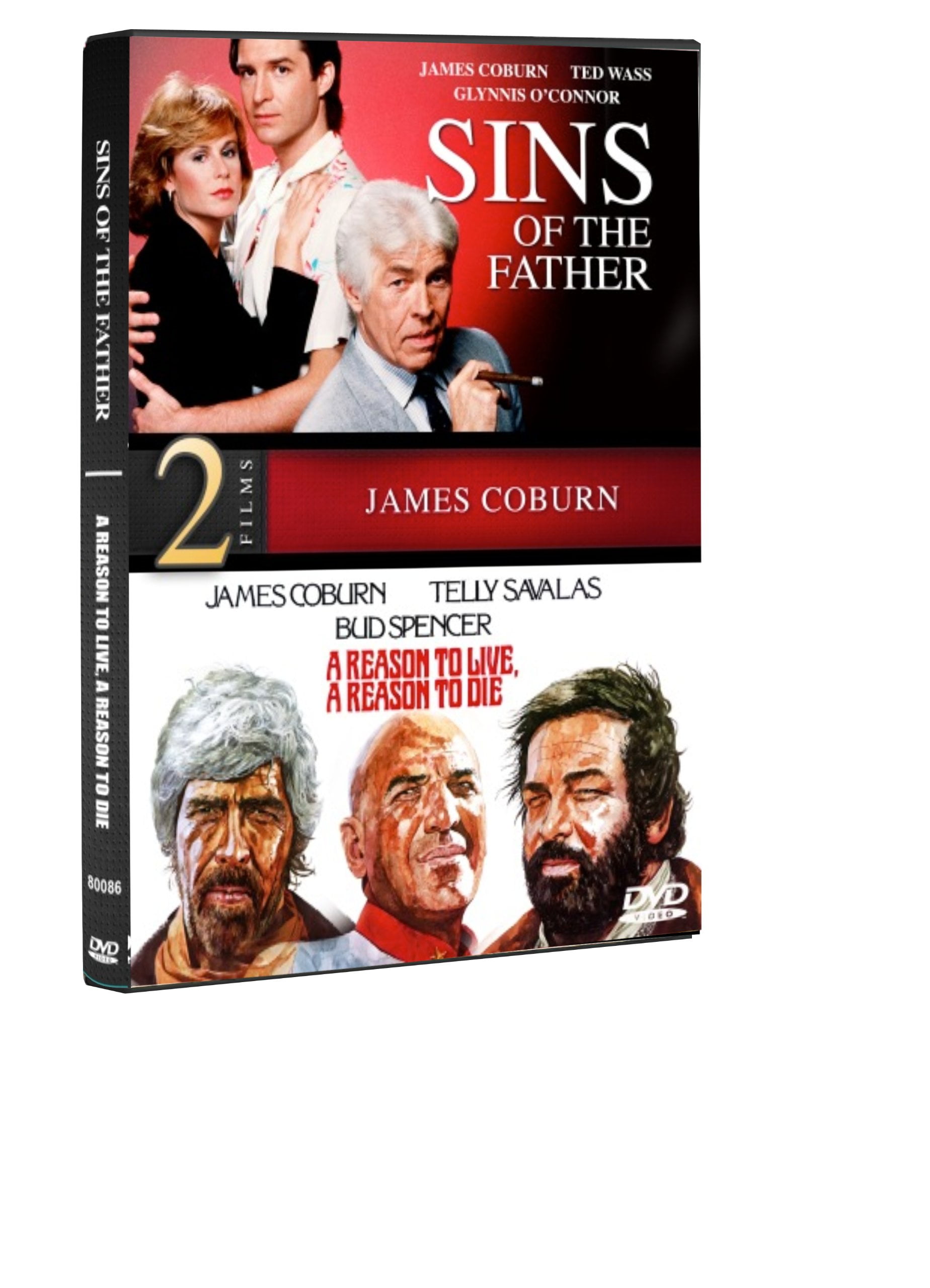2 Movie Set - James Coburn: Sins of the Father / A Reason to Live, A ...