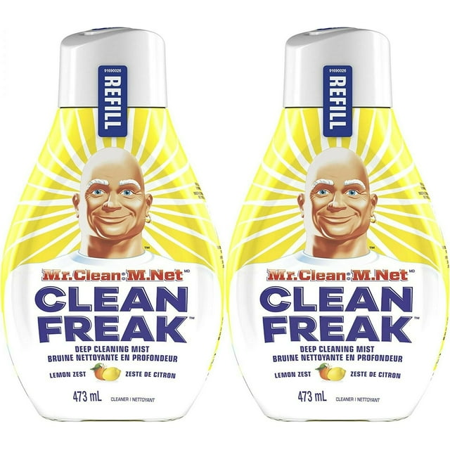 Mr. Clean Clean Freak Lemon Zest Deep Cleaning Mist, Multi-Purpose ...