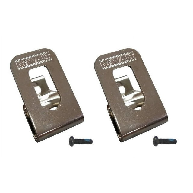 DeWalt Genuine OEM 2-Pack Belt Hook Clips N268241 for 20V Drill Drivers ...