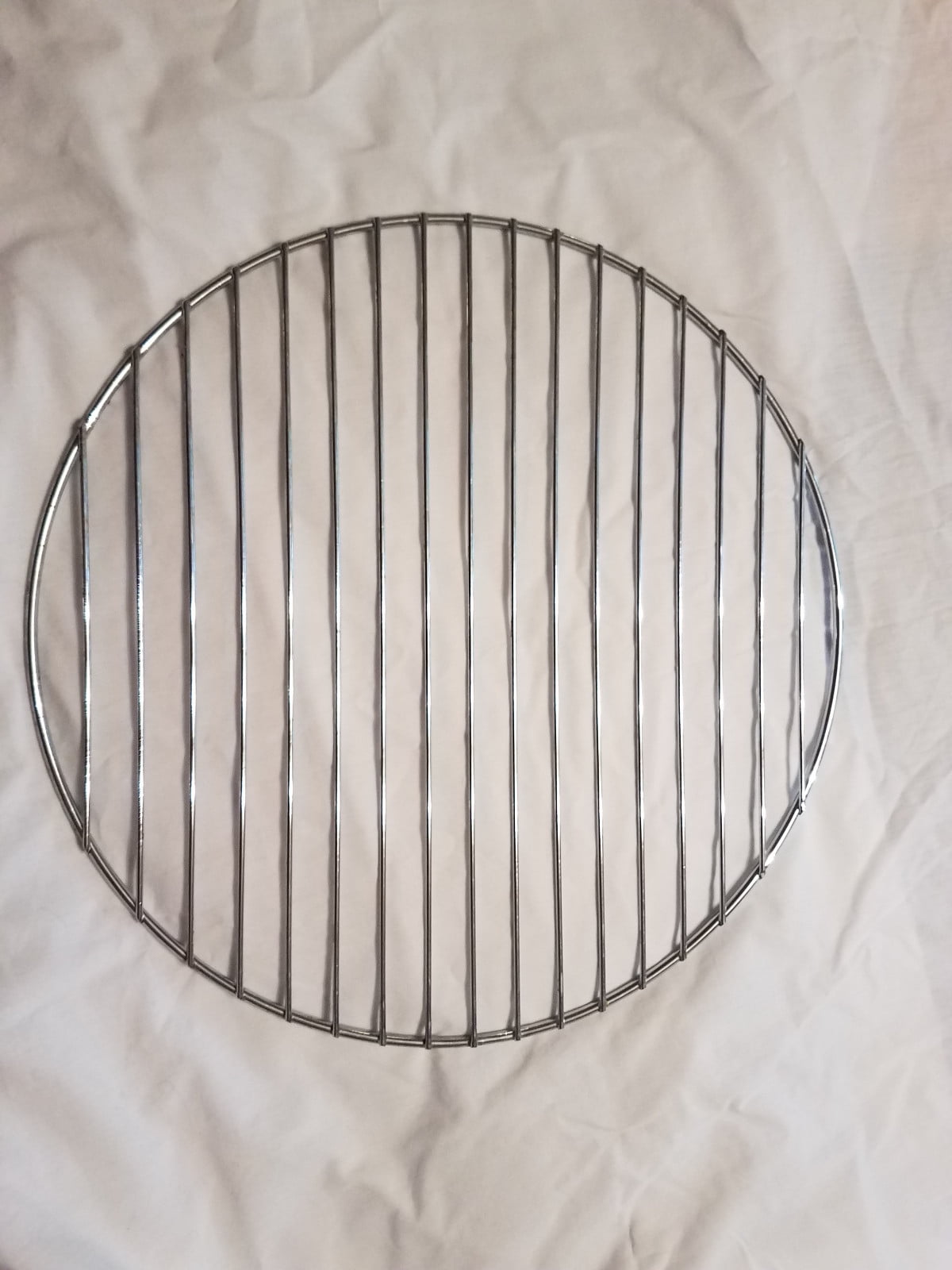 2 NEW ROUND GRILL GRATES 15.5" BRINKMANN SMOKER (INCLUDES 2 GRATES ...