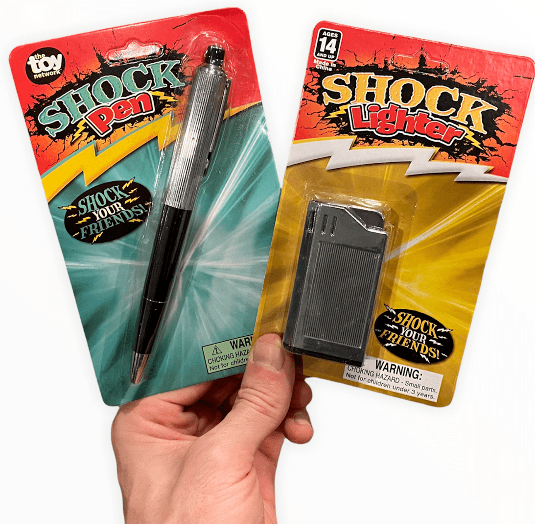 2 NEW SHOCK ITEMS - COMBO 1 LIGHTER & 1 INK PEN SHOCKING ~ GaG Gift ...