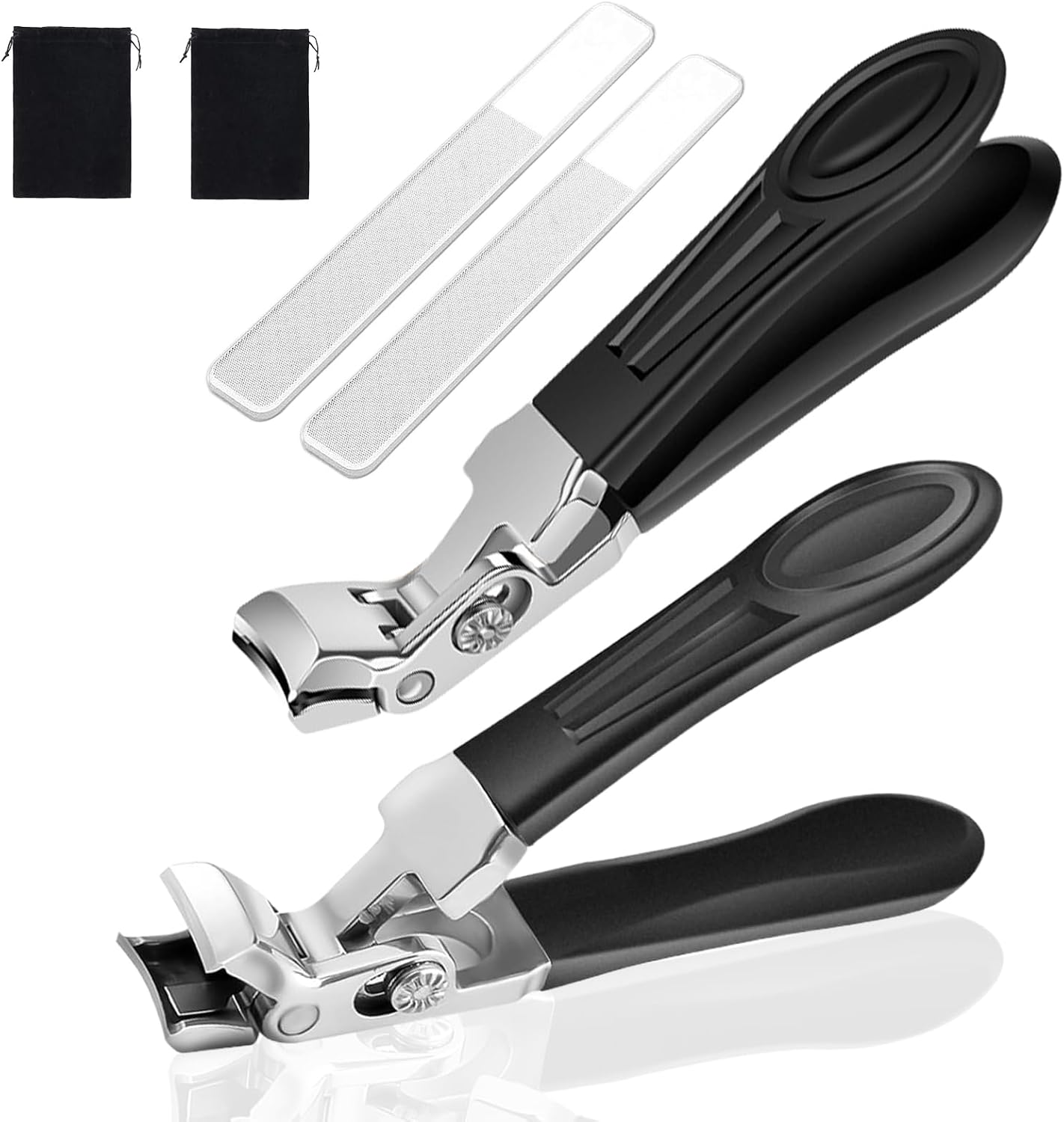 2 Nail Clippers for Seniors, Clipmaster Pro Nail Clippers,Toenail ...