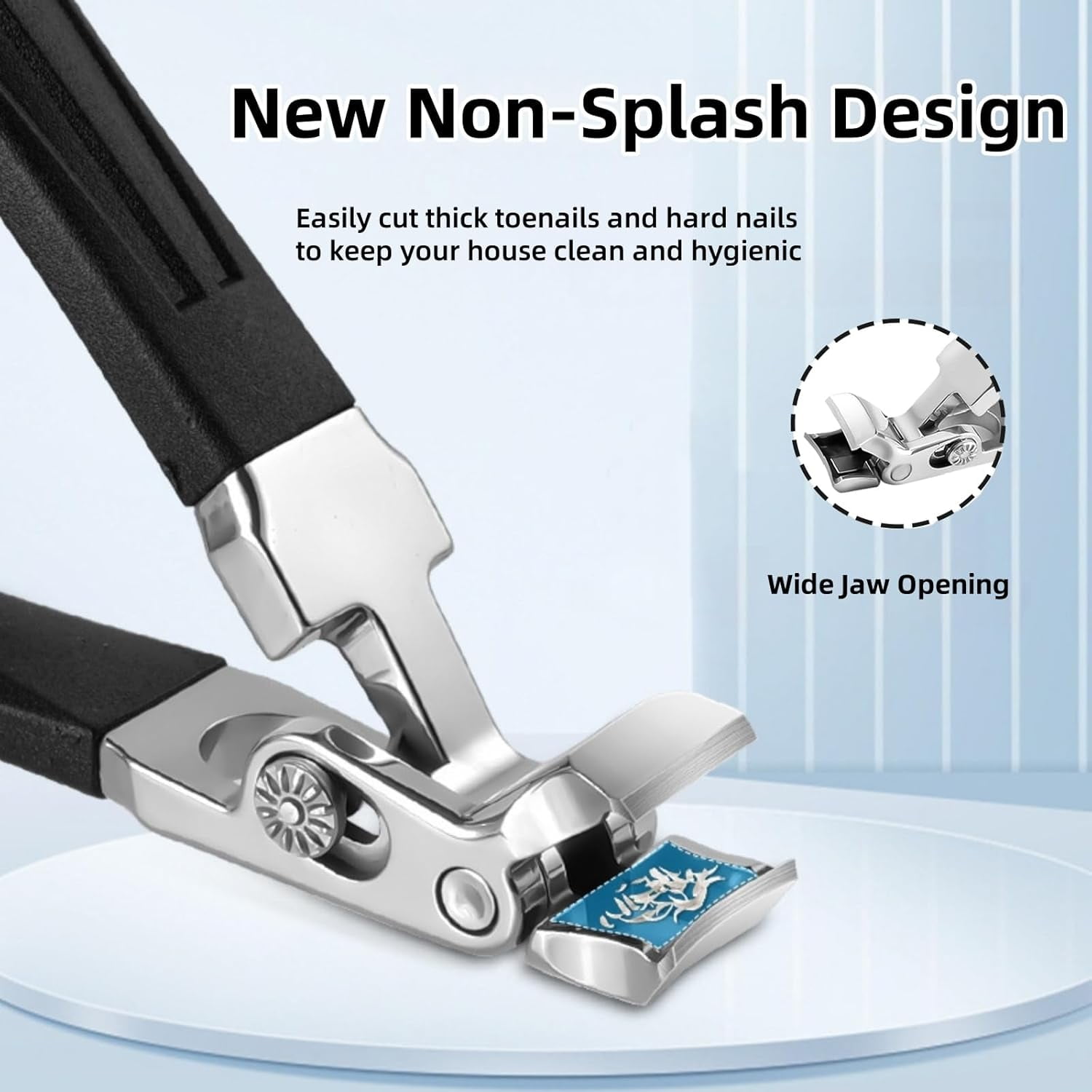 2 Nail Clippers for Seniors, Clipmaster Pro Nail Clippers,Toenail ...