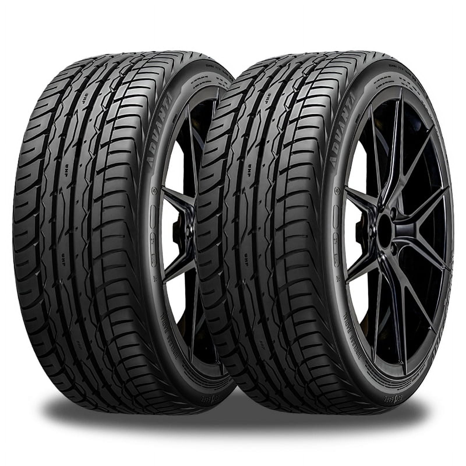2 New Advanta HPZ-01 255/45R19 104W All Season 40,000 Mile M+S ...