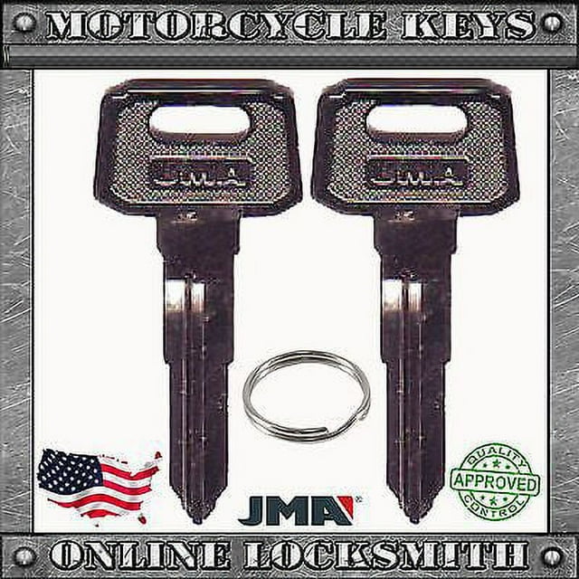 2 New Blank Uncut Key For Yamaha Motorcycles Key Codes: C32010-C79897 ...