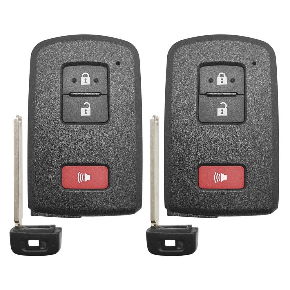 2 New Car Key Fob For Toyota Smart Key Keyless 3 Button Remote HYQ14FBA ...