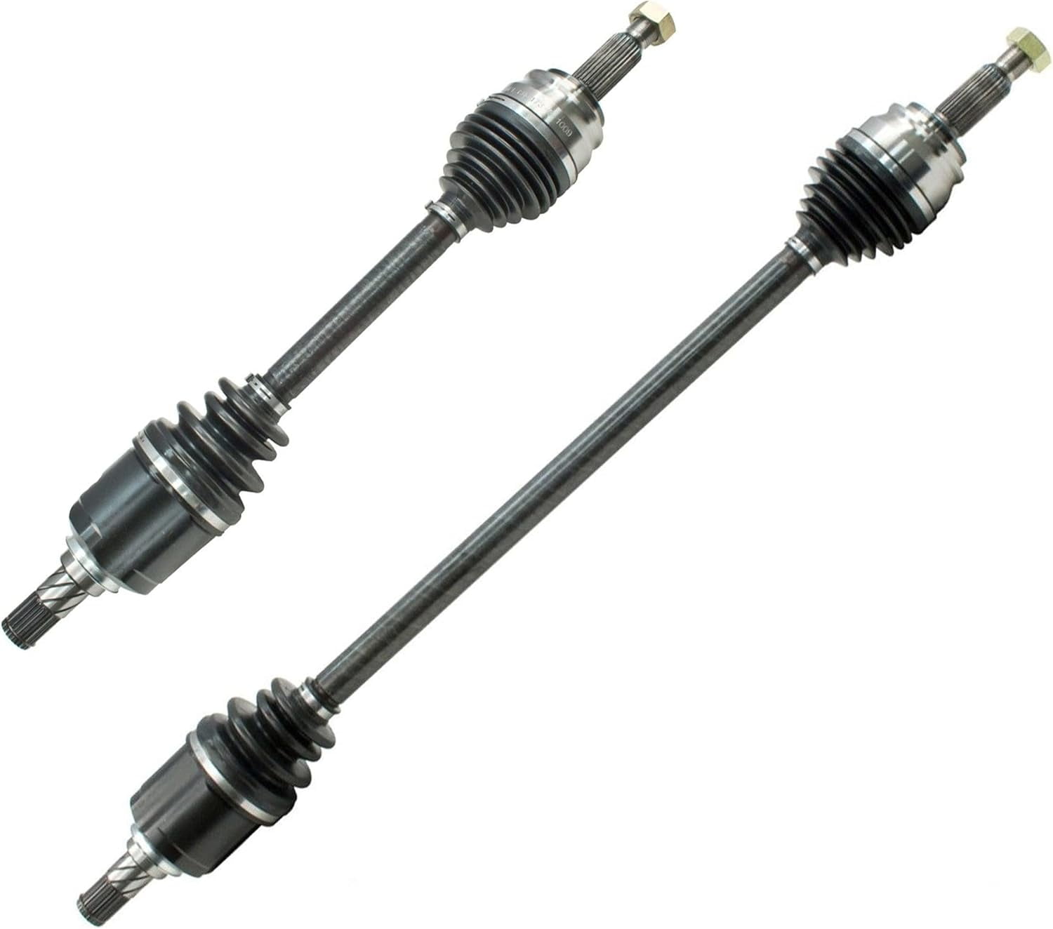 2 New DTA Front CV Axles Compatible with 2008-2017 Mitsubishi Lancer ...