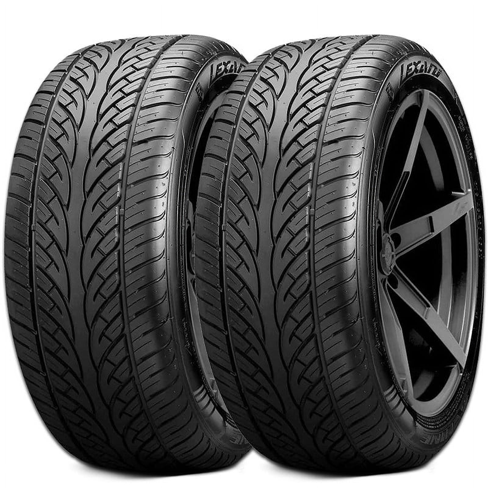 2 New Lexani LX-NINE 245/30R24 94W XL Premium All Season High ...