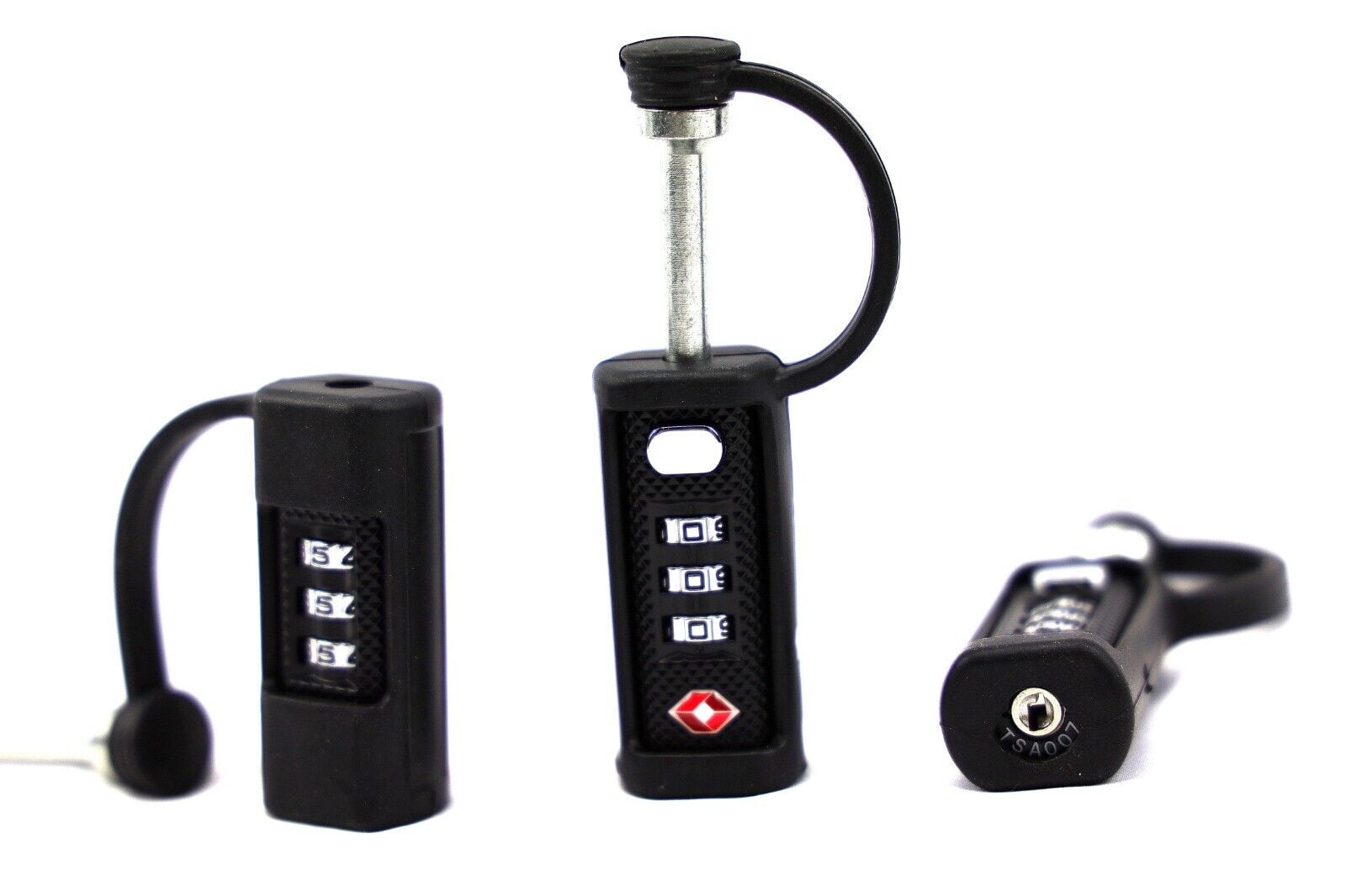 2 New Piston 3 dial TSA approved lock fits Pelican Air Nanuk Storm ...