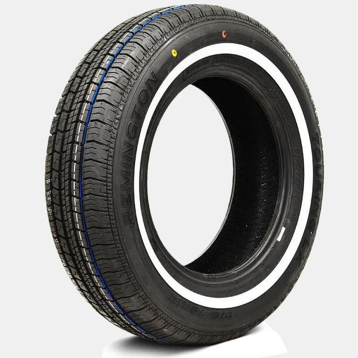 Pair of 2 New Remington LX Touring All Season Tires, White Side Wall ...